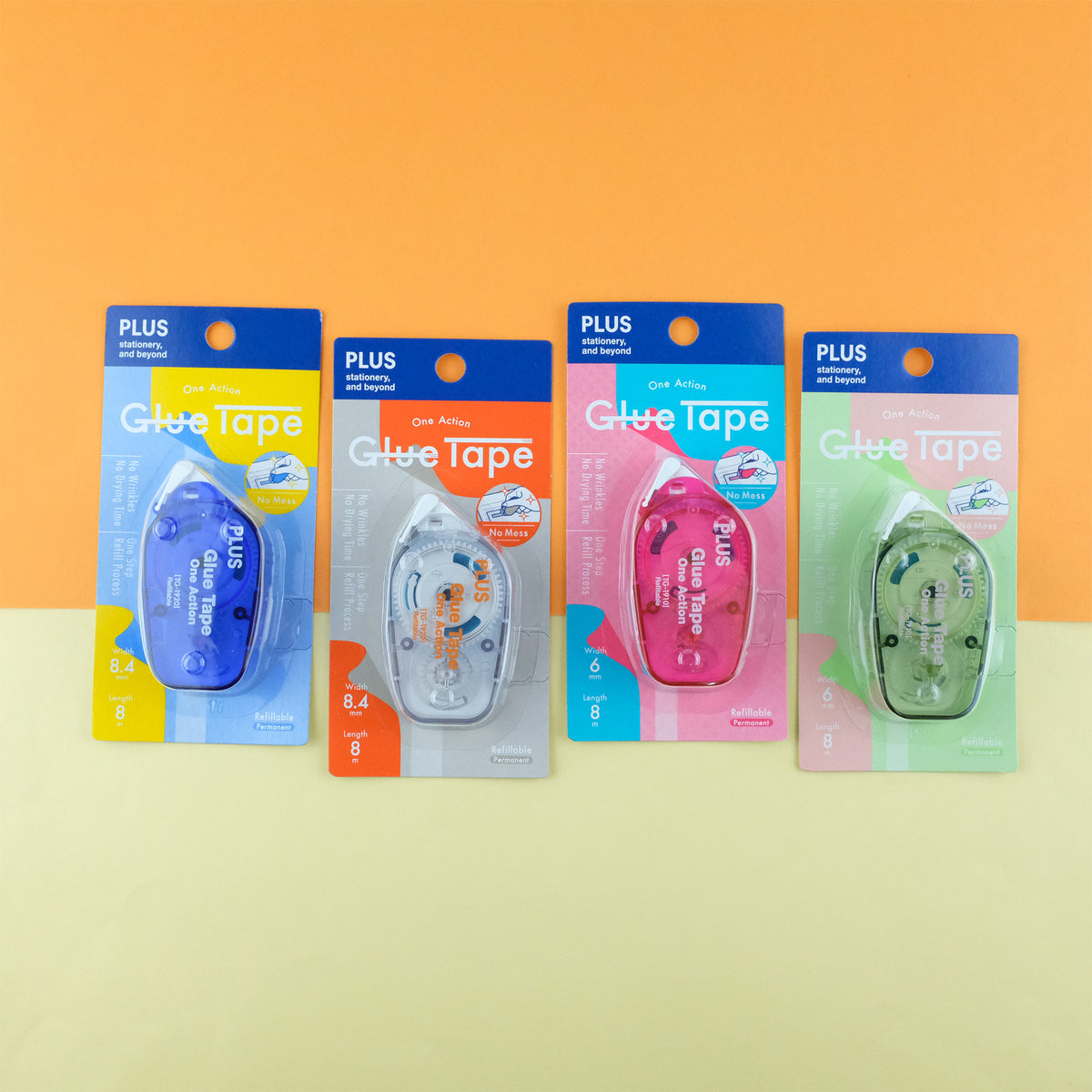 PLUS One Action Glue Tape– Pentel Singapore