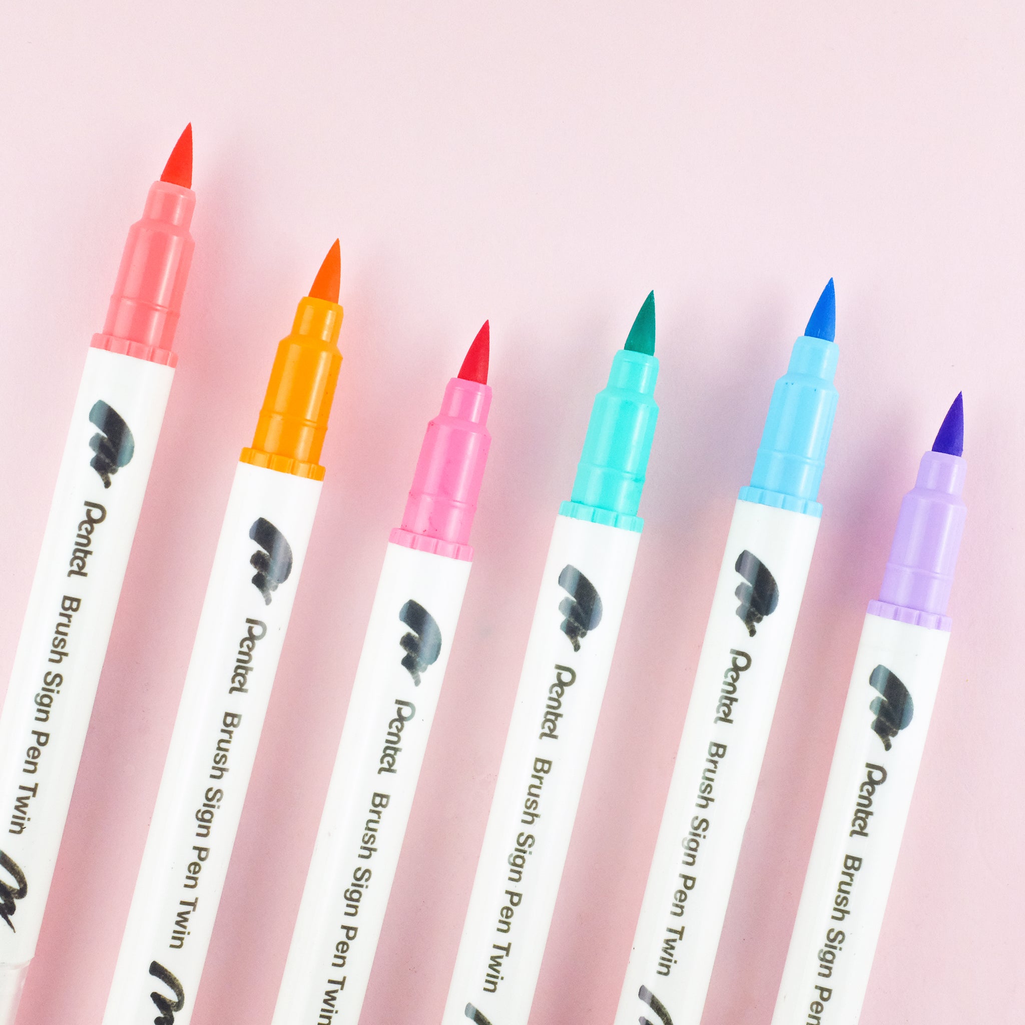 Brush Sign Pen Twin– Pentel Singapore