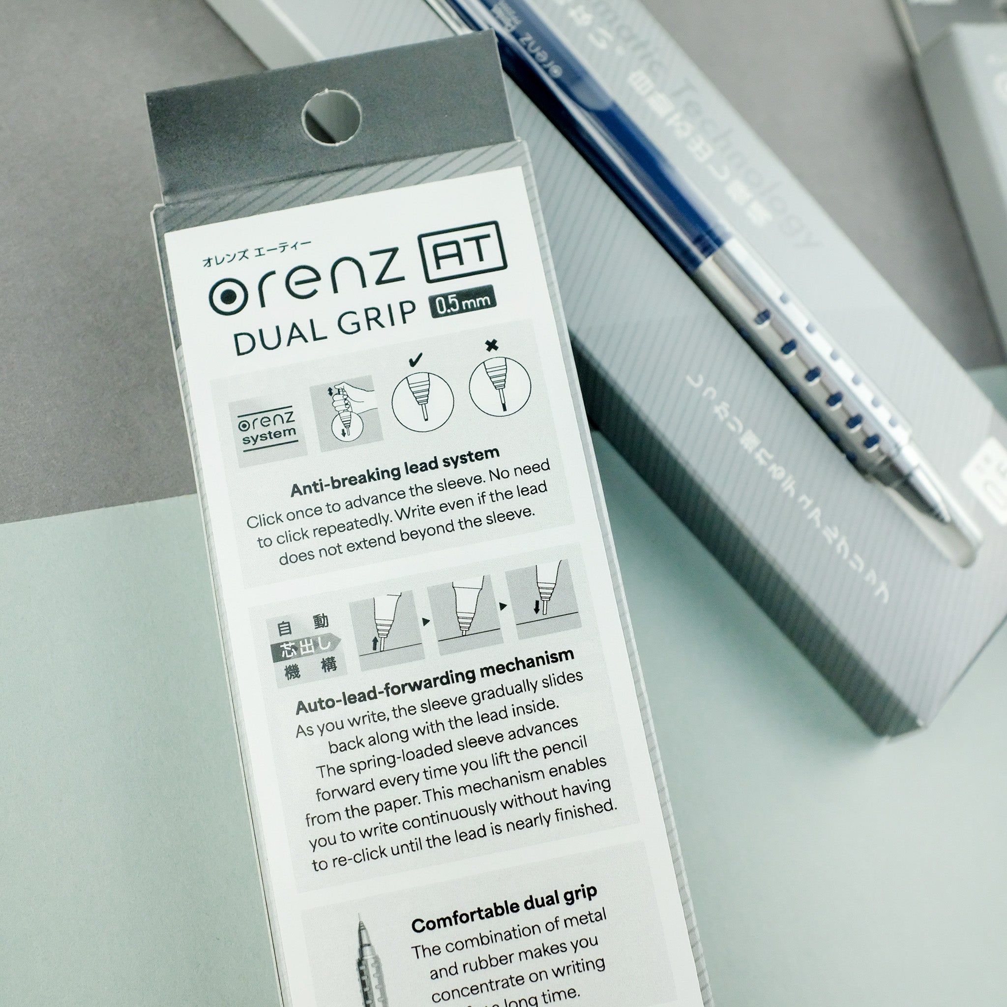 Orenz AT Dual Grip 0.5mm– Pentel Singapore