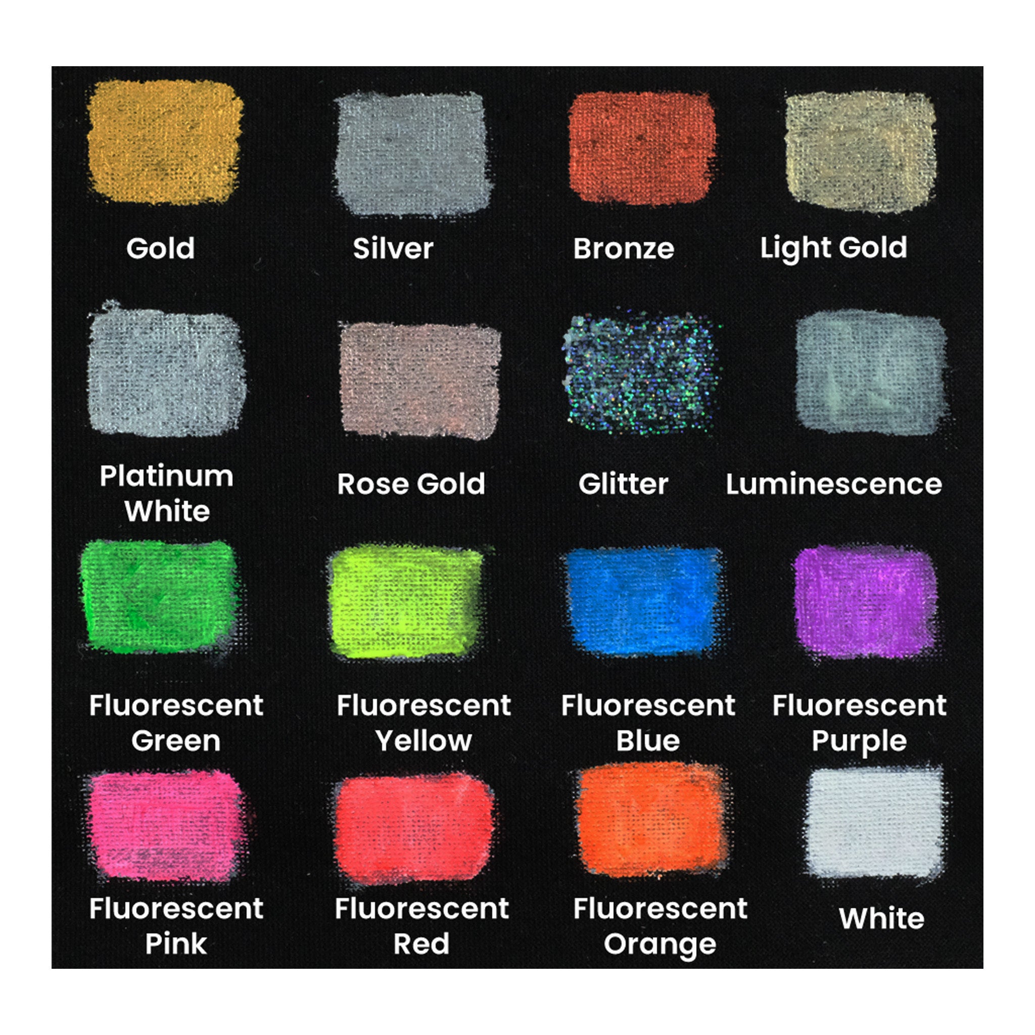 Fabric Fun Fluorescent and Sparkling Colours– Pentel Singapore